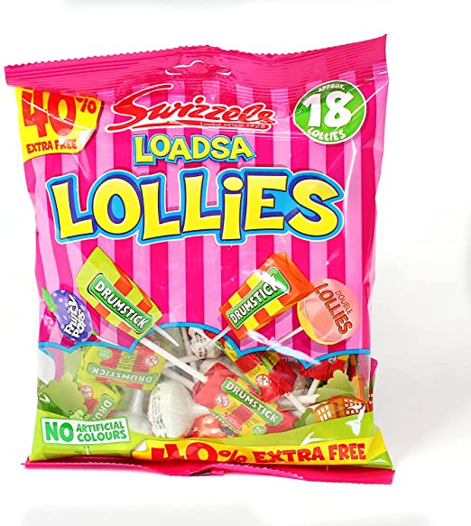 Swizzels Loadsa Lollies + 40% Extra Free – Candylandug